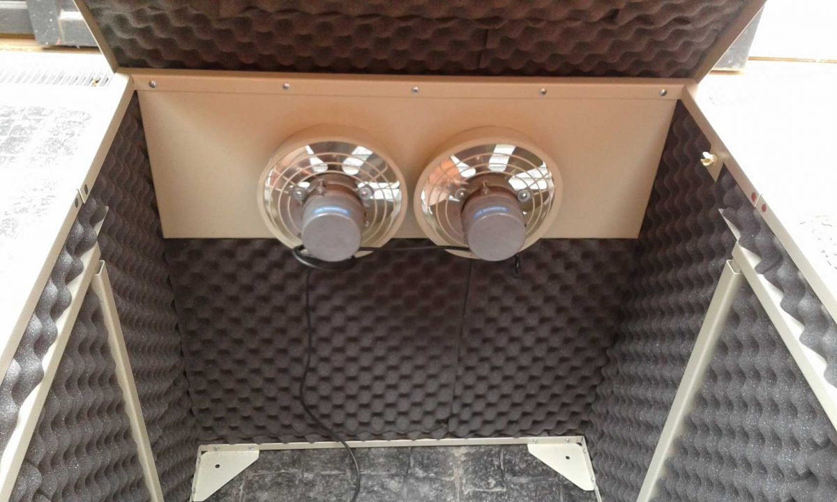 Cabinas acústicas para Grupos Electrógenos